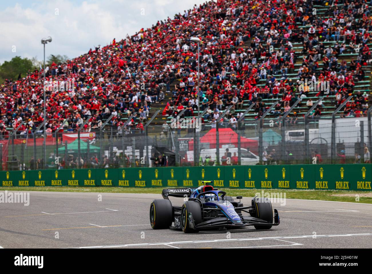 Imola, Italy. 23rd Apr, 2022. #6 Nicholas Latifi (CAN, Williams Racing ...