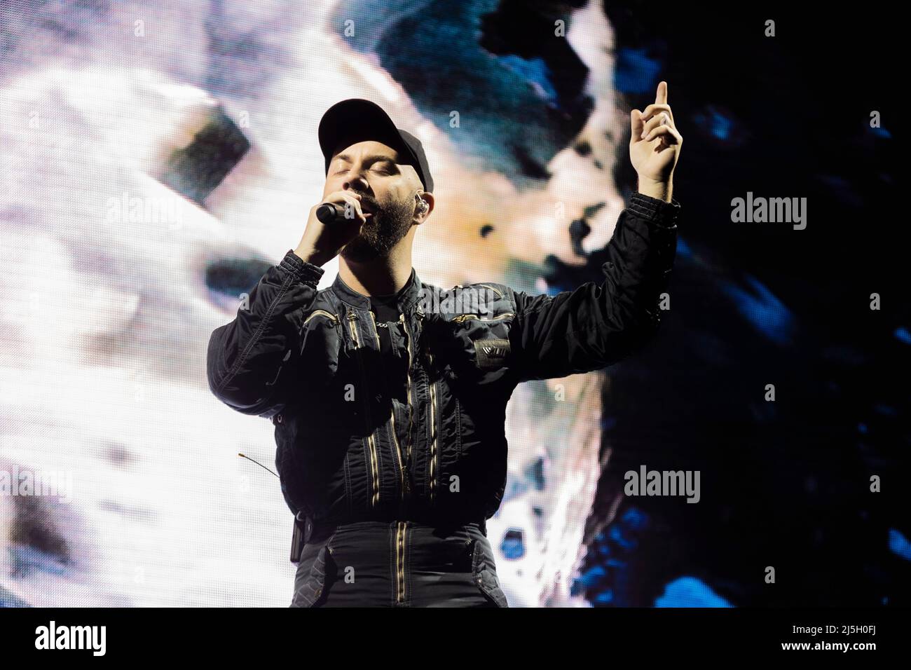 Alcatraz club Italy 21 April 2022 Woodkid live concert in Milan ...