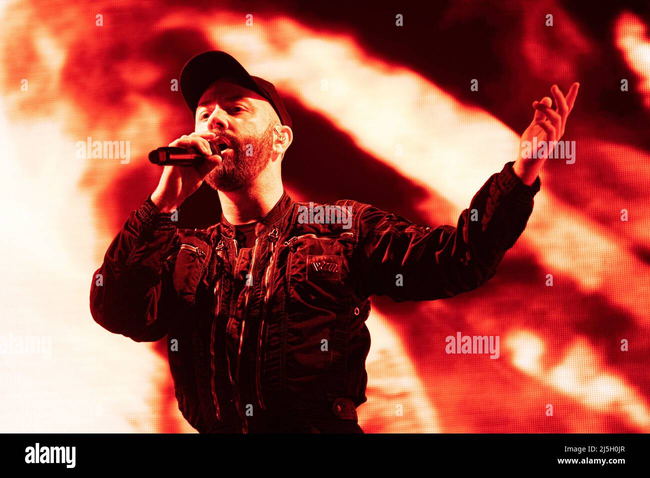 Alcatraz club Italy 21 April 2022 Woodkid live concert in Milan ...