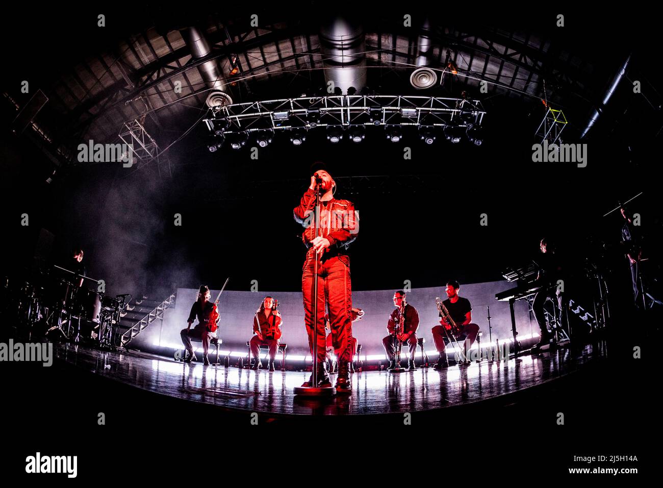 Alcatraz club Italy 21 April 2022 Woodkid live concert in Milan ...