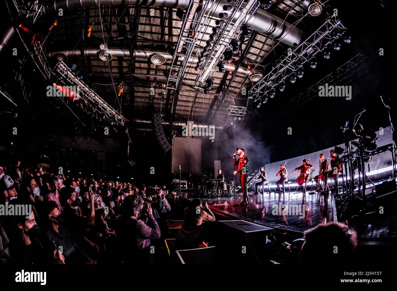 Alcatraz club Italy 21 April 2022 Woodkid live concert in Milan ...