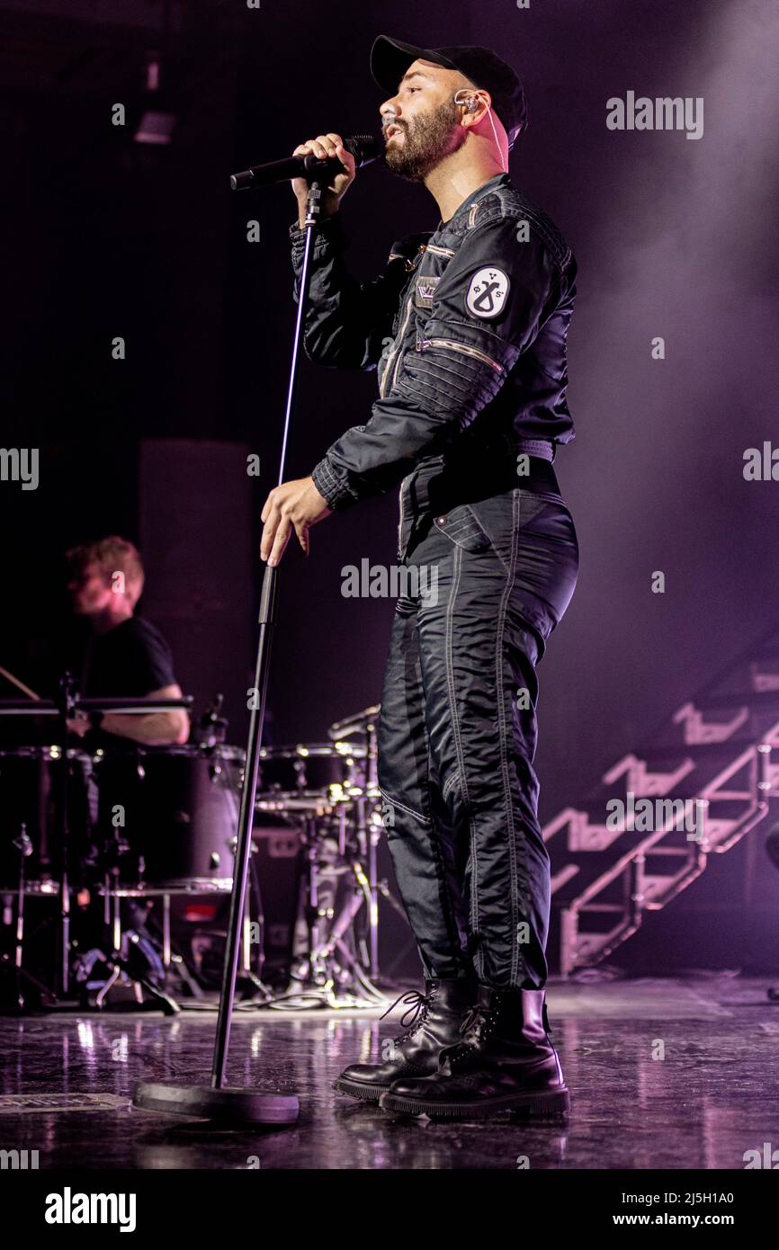 Alcatraz club Italy 21 April 2022 Woodkid live concert in Milan ...