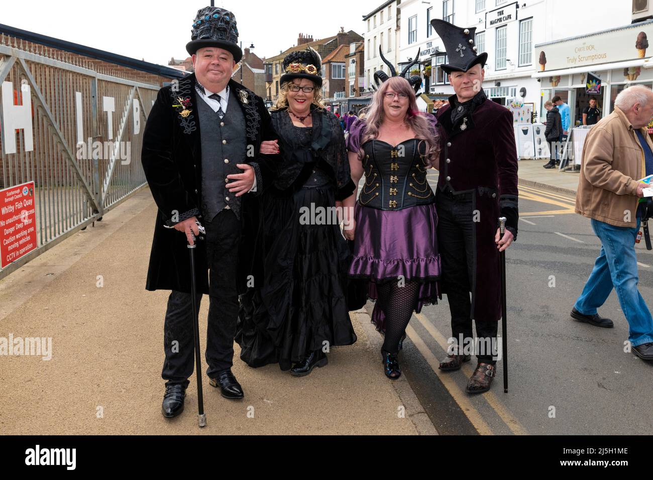 Whitby Goth Weekend 2022 Stock Photo - Alamy