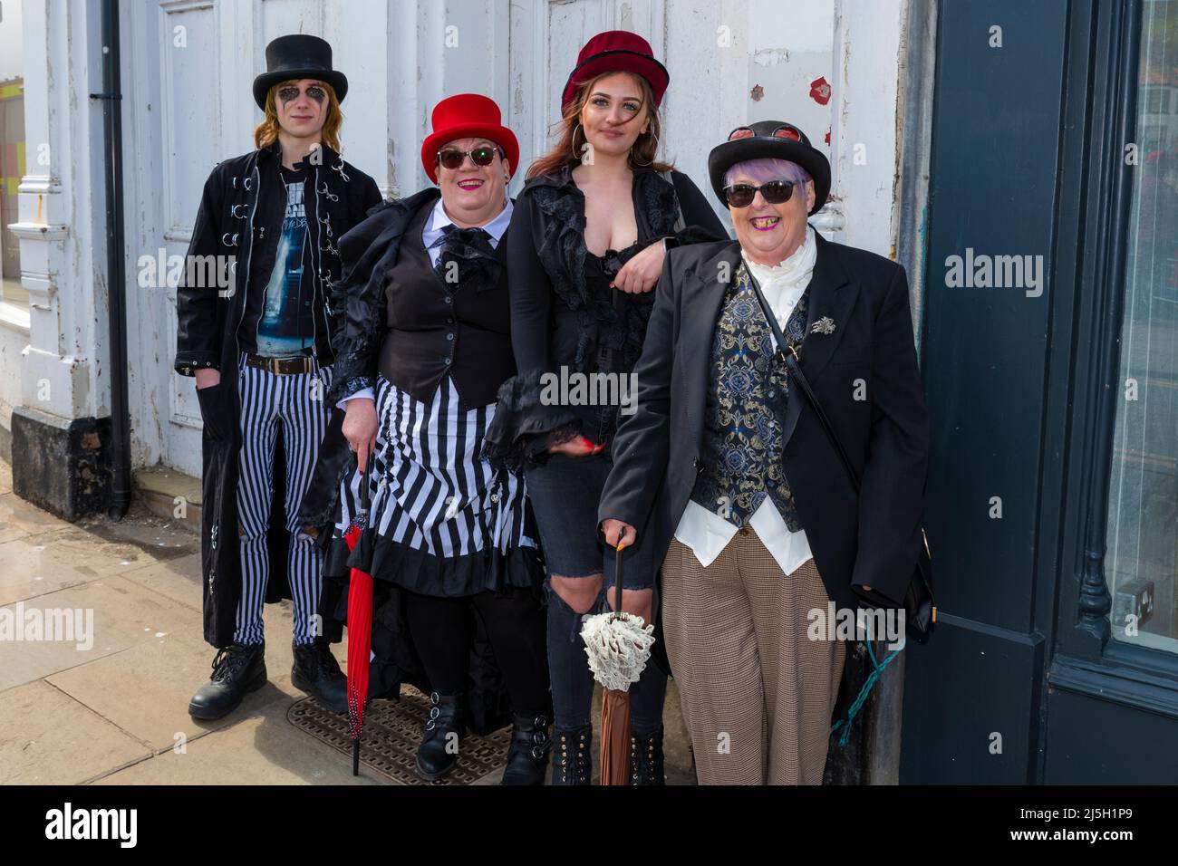 Whitby Goth Weekend 2022 Stock Photo - Alamy
