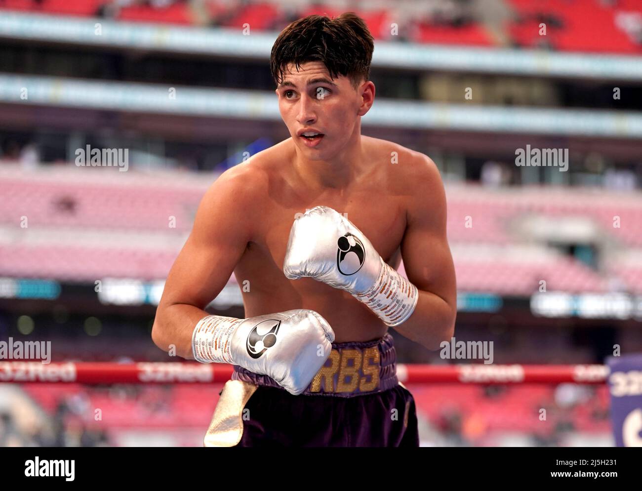 Royston Barney-Smith during his Super Featherweight fight against ...