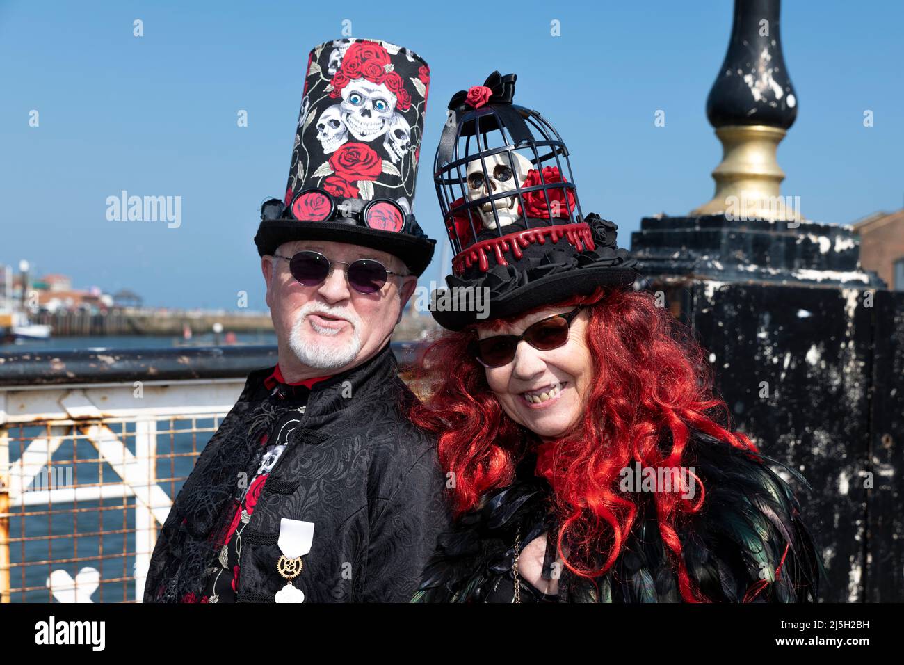 Whitby Goth Weekend 2022 Stock Photo - Alamy