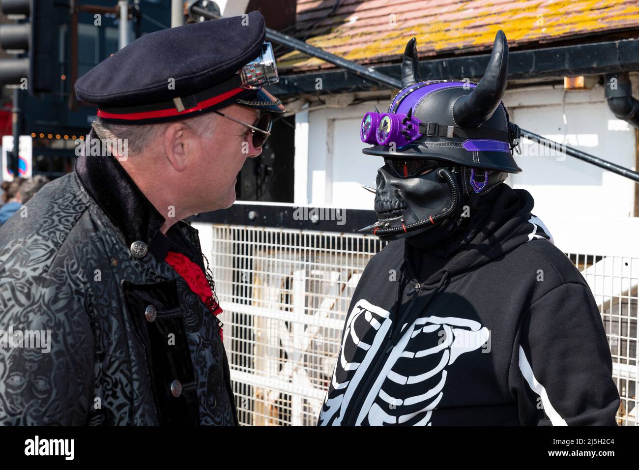 Whitby Goth Weekend 2022 Stock Photo - Alamy