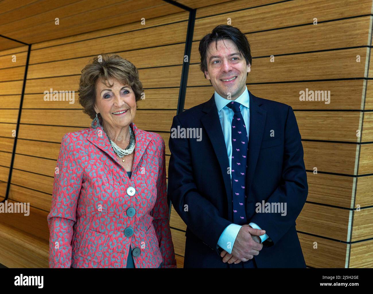 Princess Margriet of The Netherlands and Mr B. Guillermo, son of ...