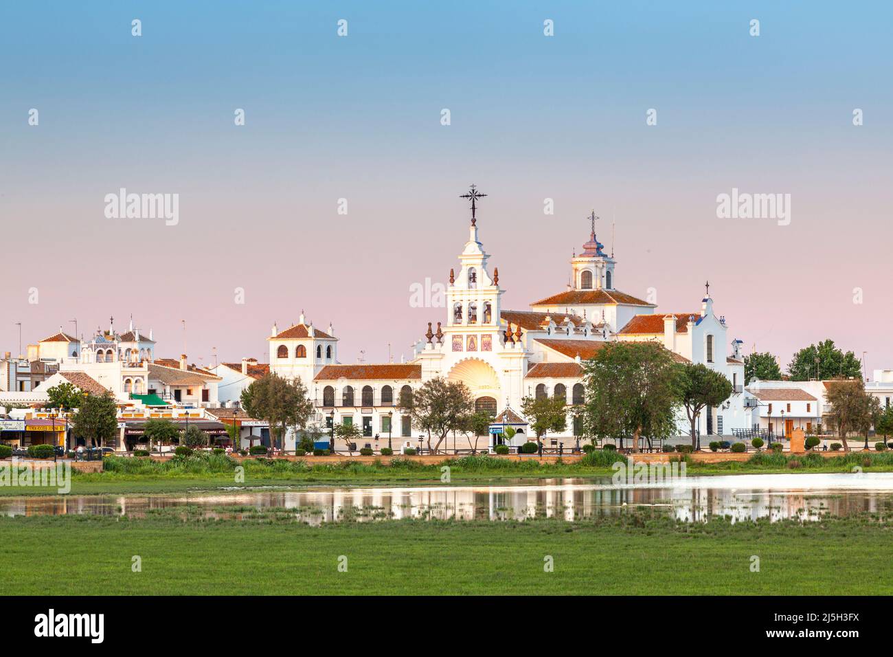 Sanctuary of Nuestra Señora del Rocío, El Rocío, Almonte, Huelva, Spain ...