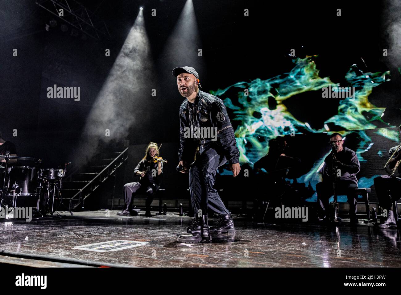 Alcatraz club Italy 21 April 2022 Woodkid live concert in Milan ...