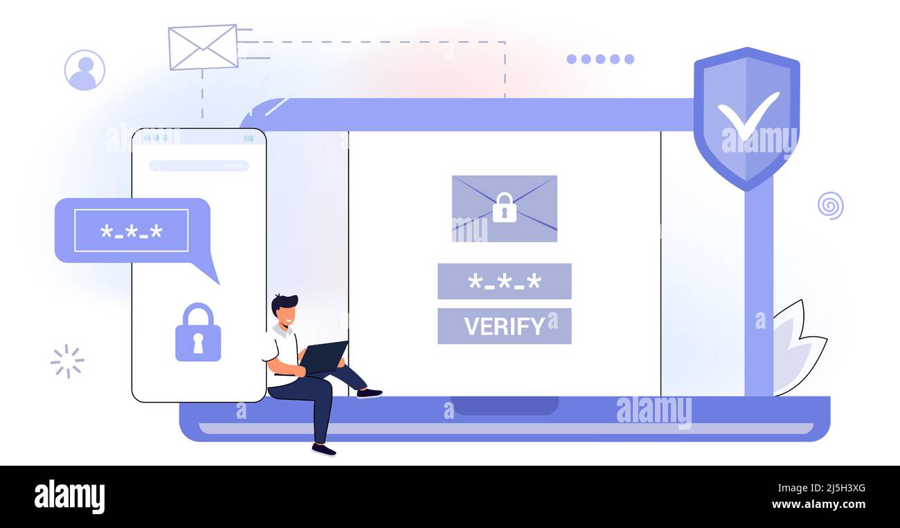 2fa Two Factor Authentication Password Secure Notice Login Verification