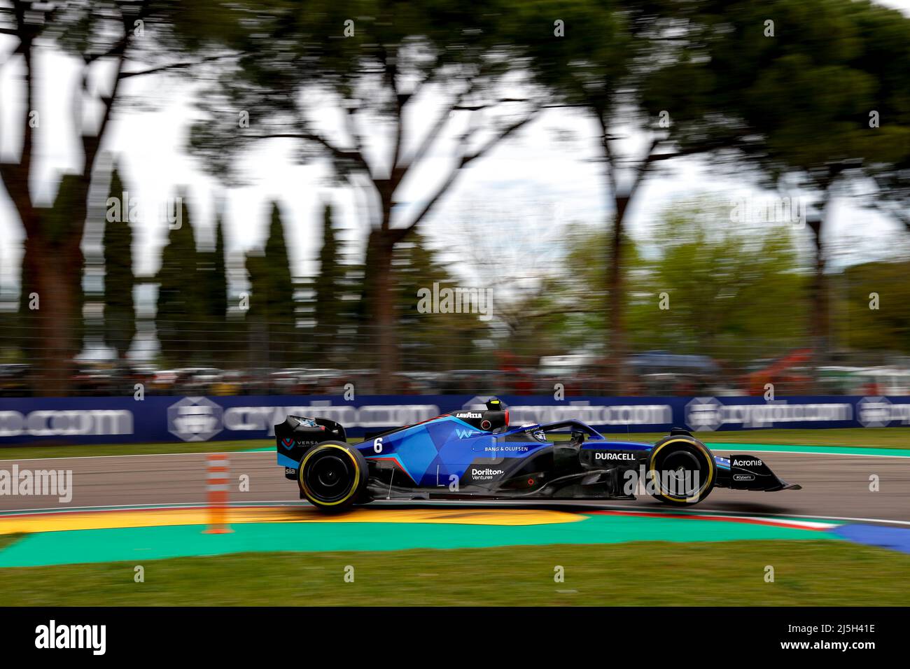 Imola, Italy. 23rd Apr, 2022. #6 Nicholas Latifi (CAN, Williams Racing ...