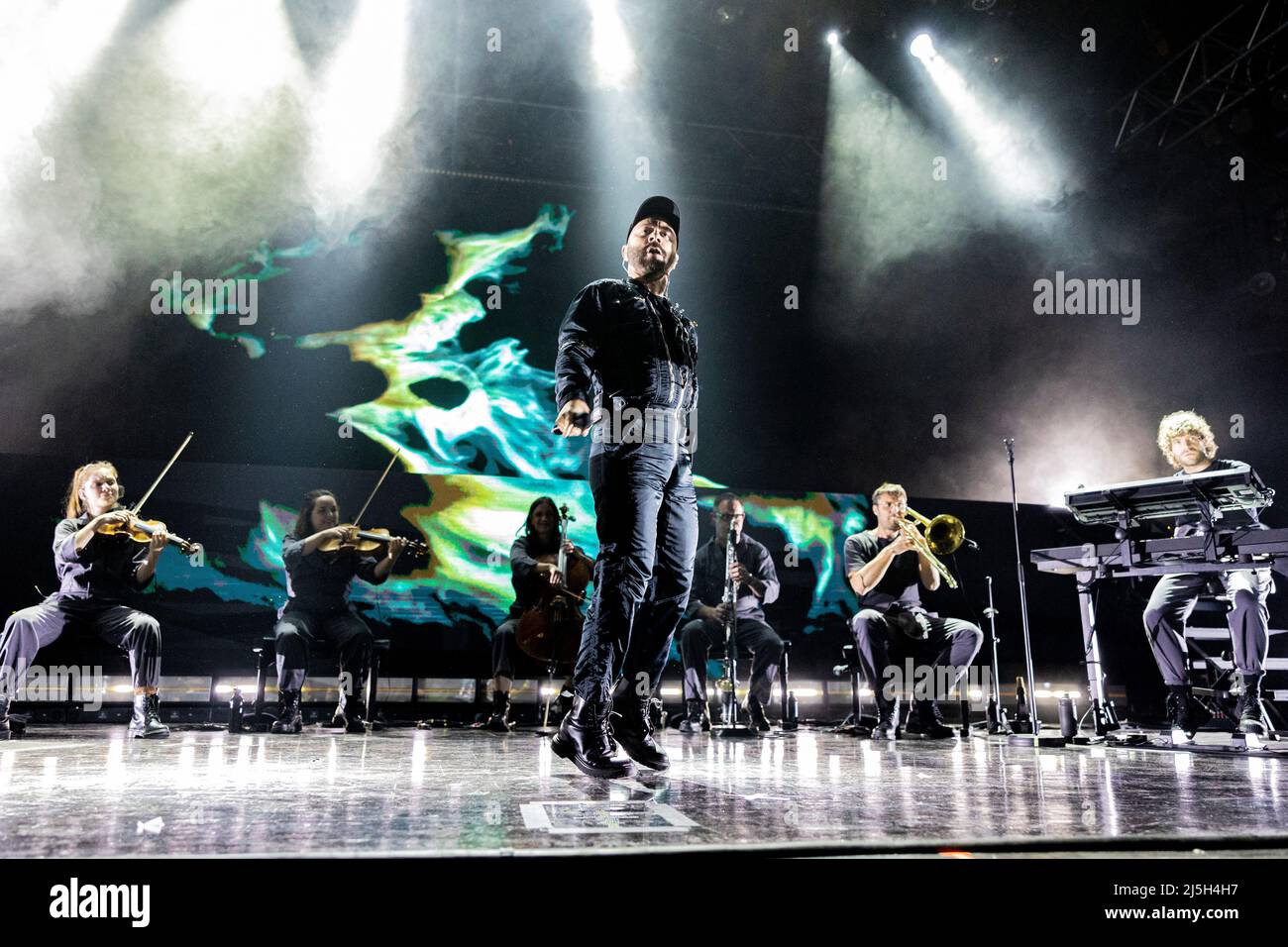 Alcatraz club Italy 21 April 2022 Woodkid live concert in Milan ...