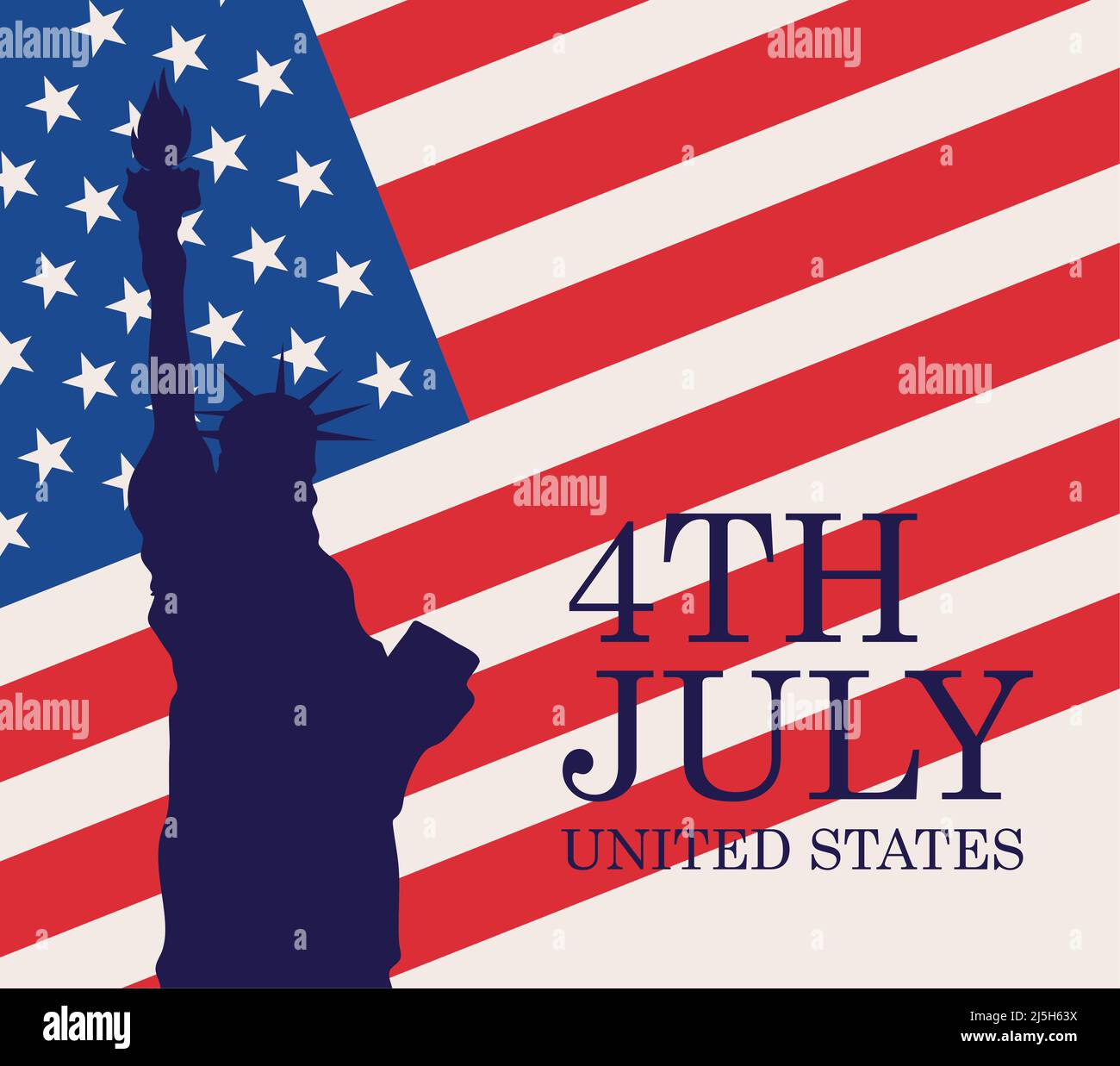 independence day 4th July poster Stock Vector Image & Art - Alamy