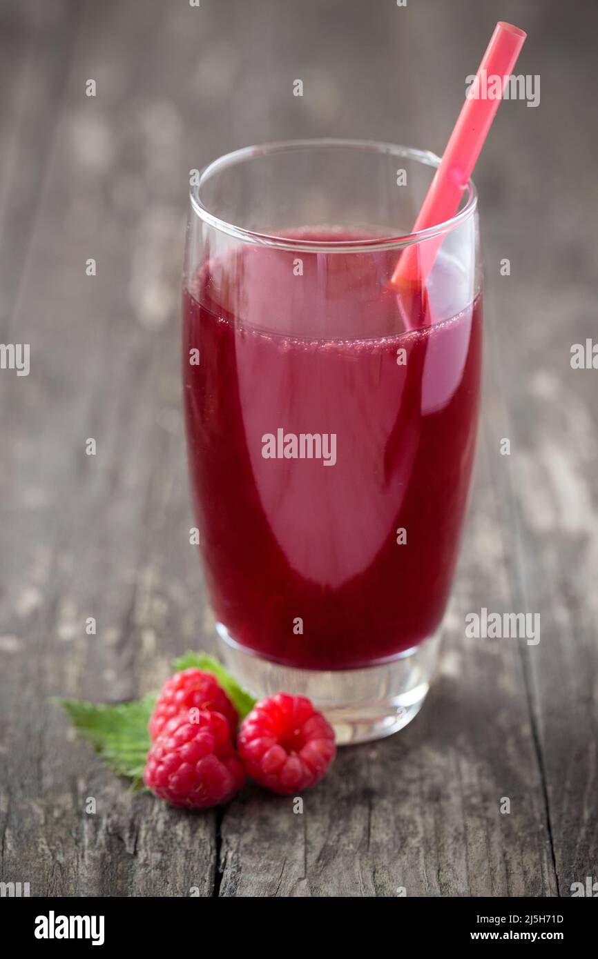 Raspberry juice hi-res stock photography and images - Alamy
