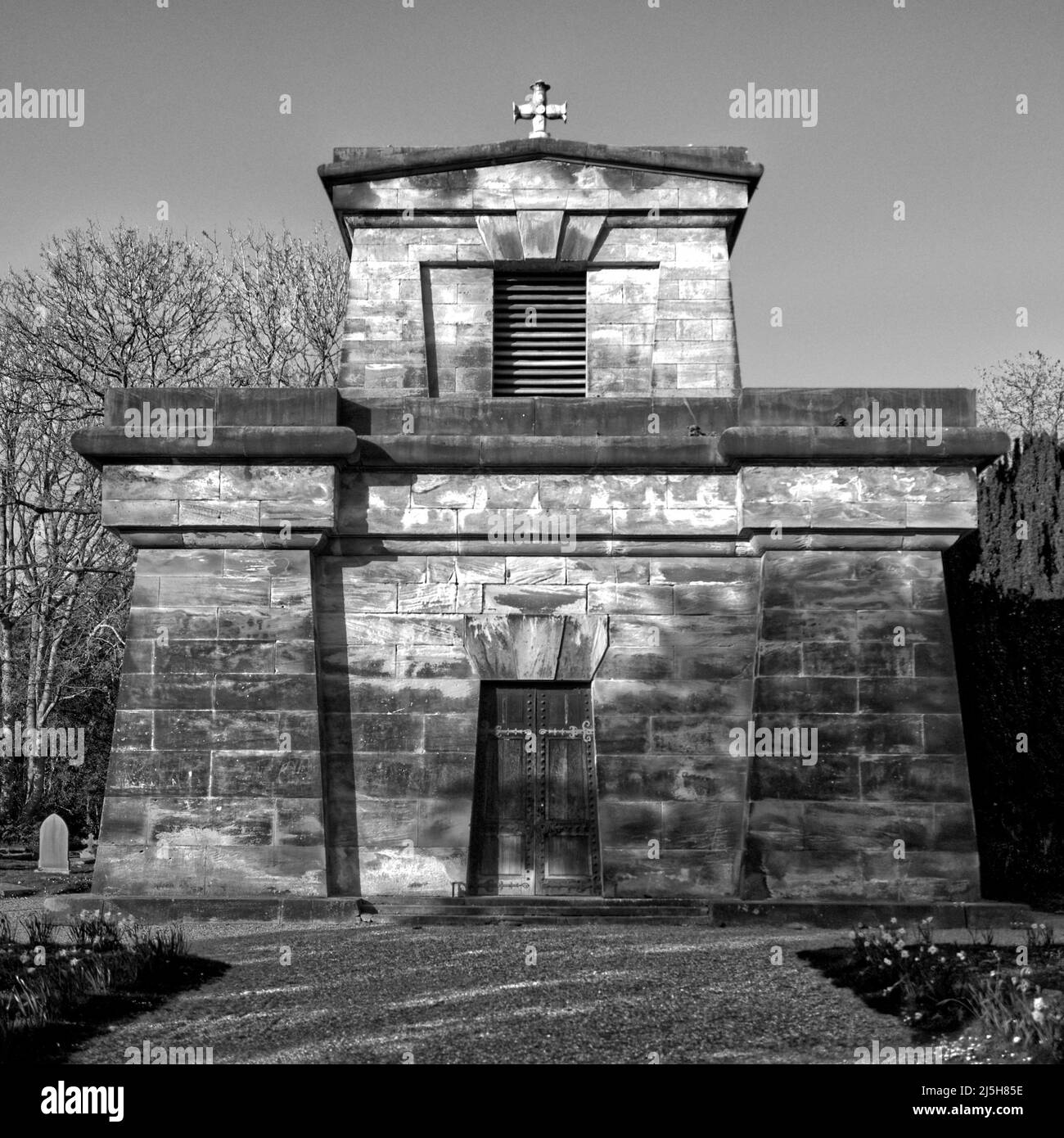 Mausoleum of the duke of Sutherland at trentham, Stoke on Trent Stock ...