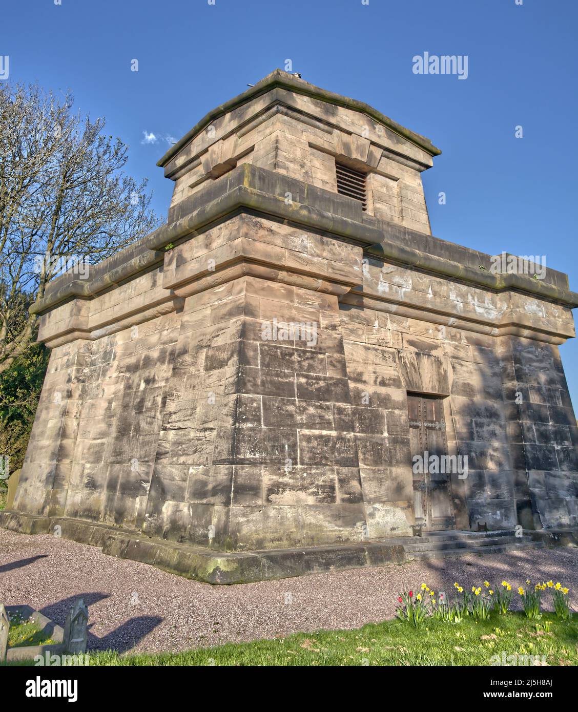 Mausoleum of the duke of Sutherland at trentham, Stoke on Trent Stock ...