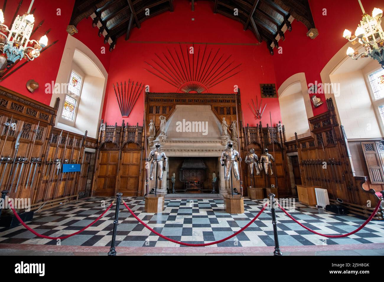 The Great Hall, Edinburgh Castle, Scotland Stock Photo - Alamy