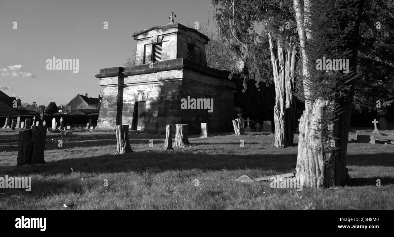 Mausoleum of the duke of Sutherland at trentham, Stoke on Trent Stock ...