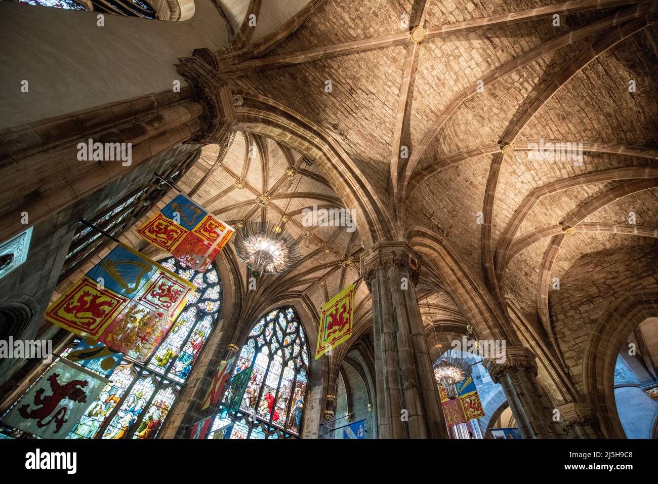 interior of St Giles Cathedral, Edinburgh, Scotland Stock Photo - Alamy