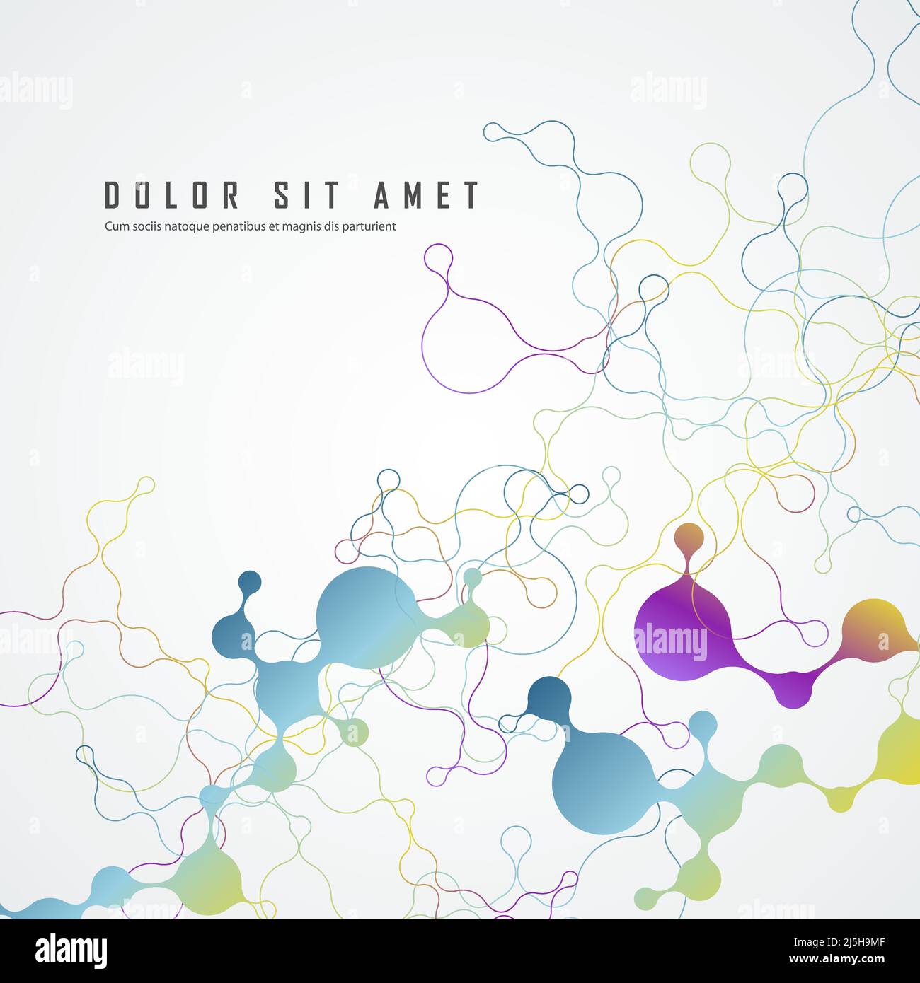 Network color communication background Stock Vector Images - Alamy