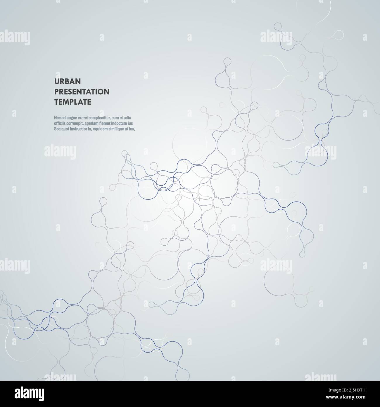 Abstract Connecting Dots And Lines Technology Science Background