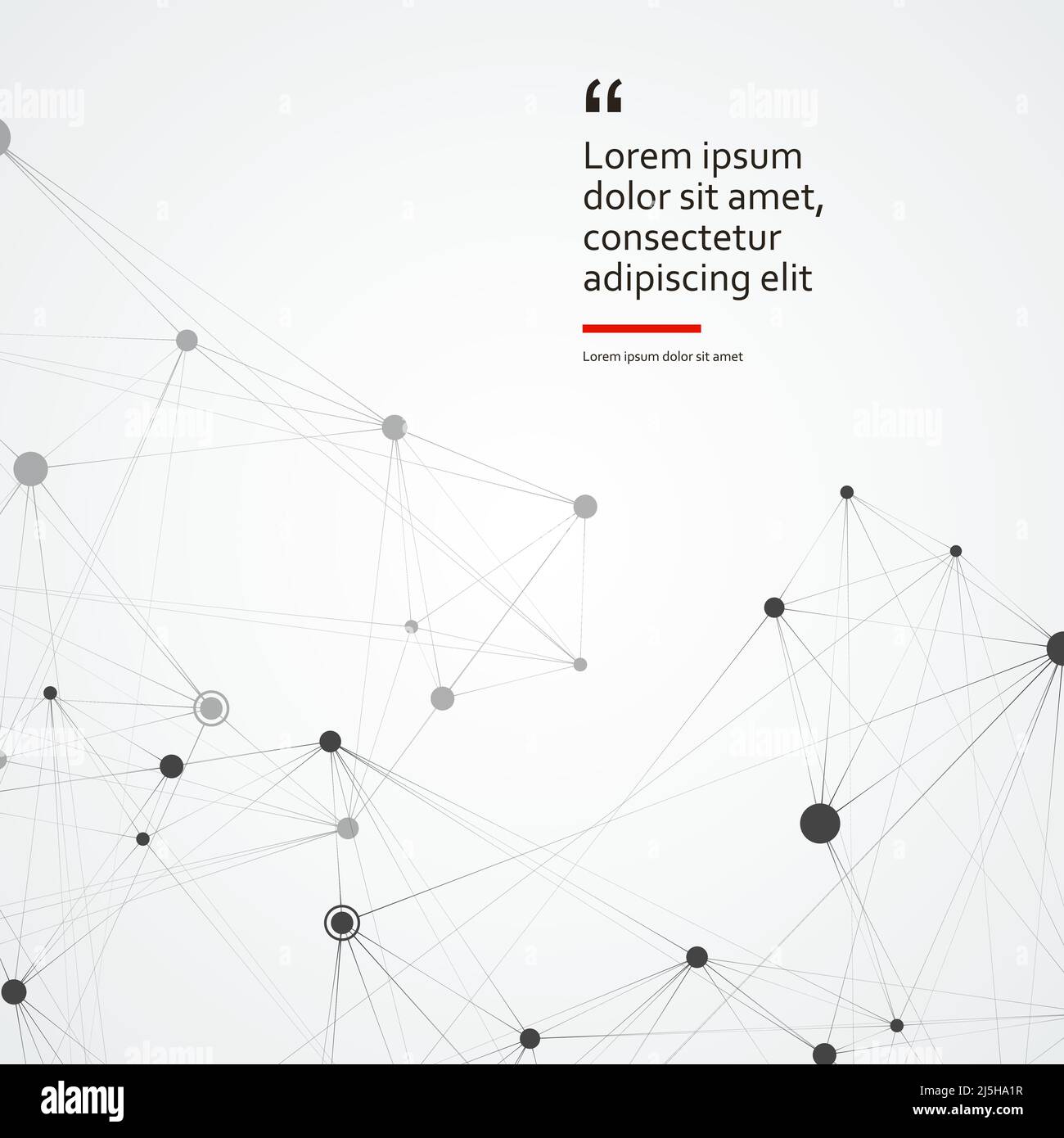 Connected structure lines and dots. Medical, technology, chemistry ...