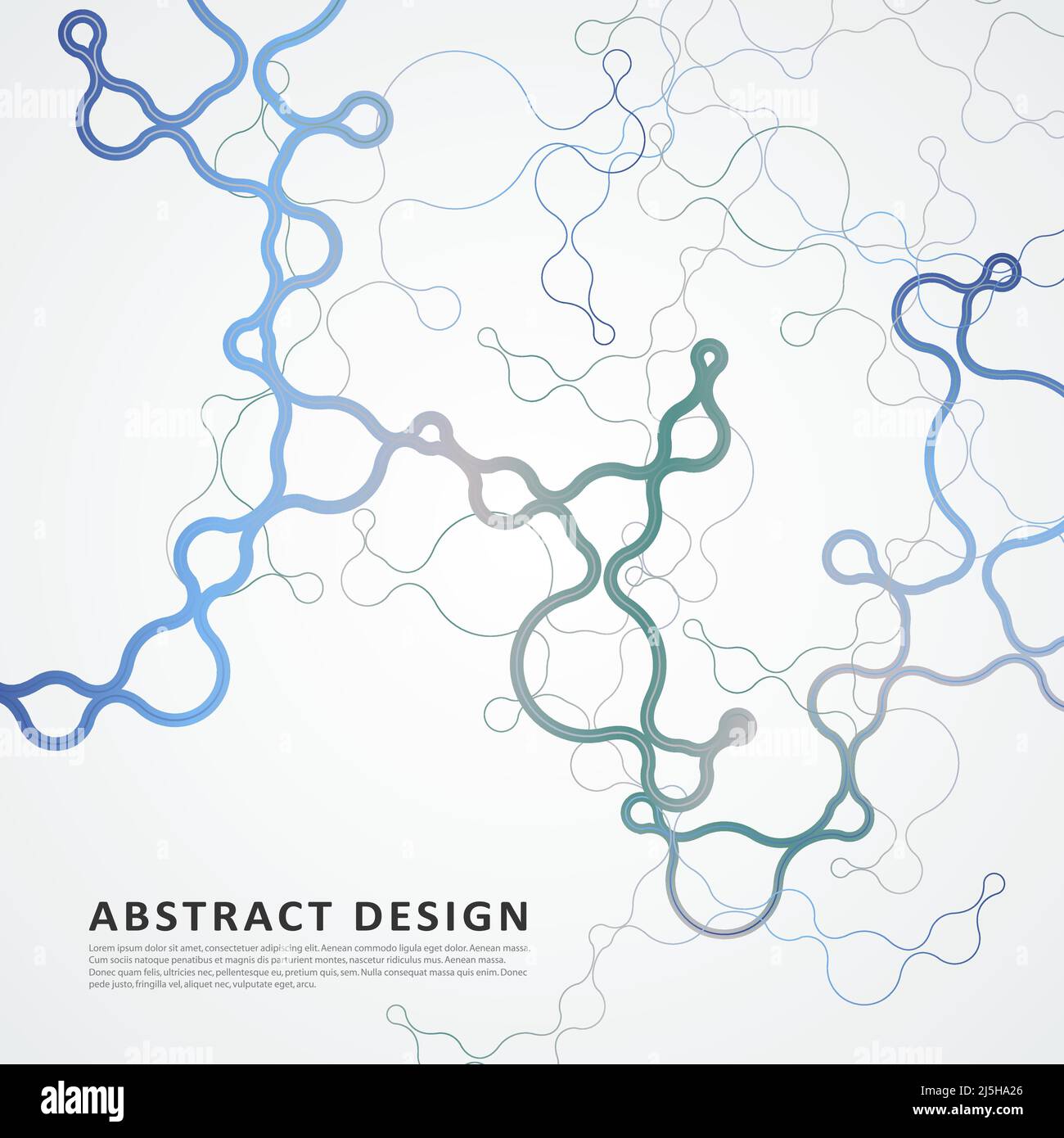 Abstract connecting dots and lines. Network science background Stock ...