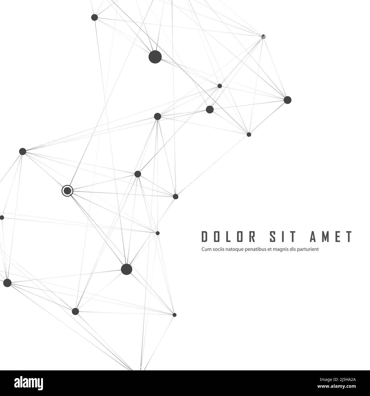 Connecting lines, illustration Cut Out Stock Images & Pictures - Alamy