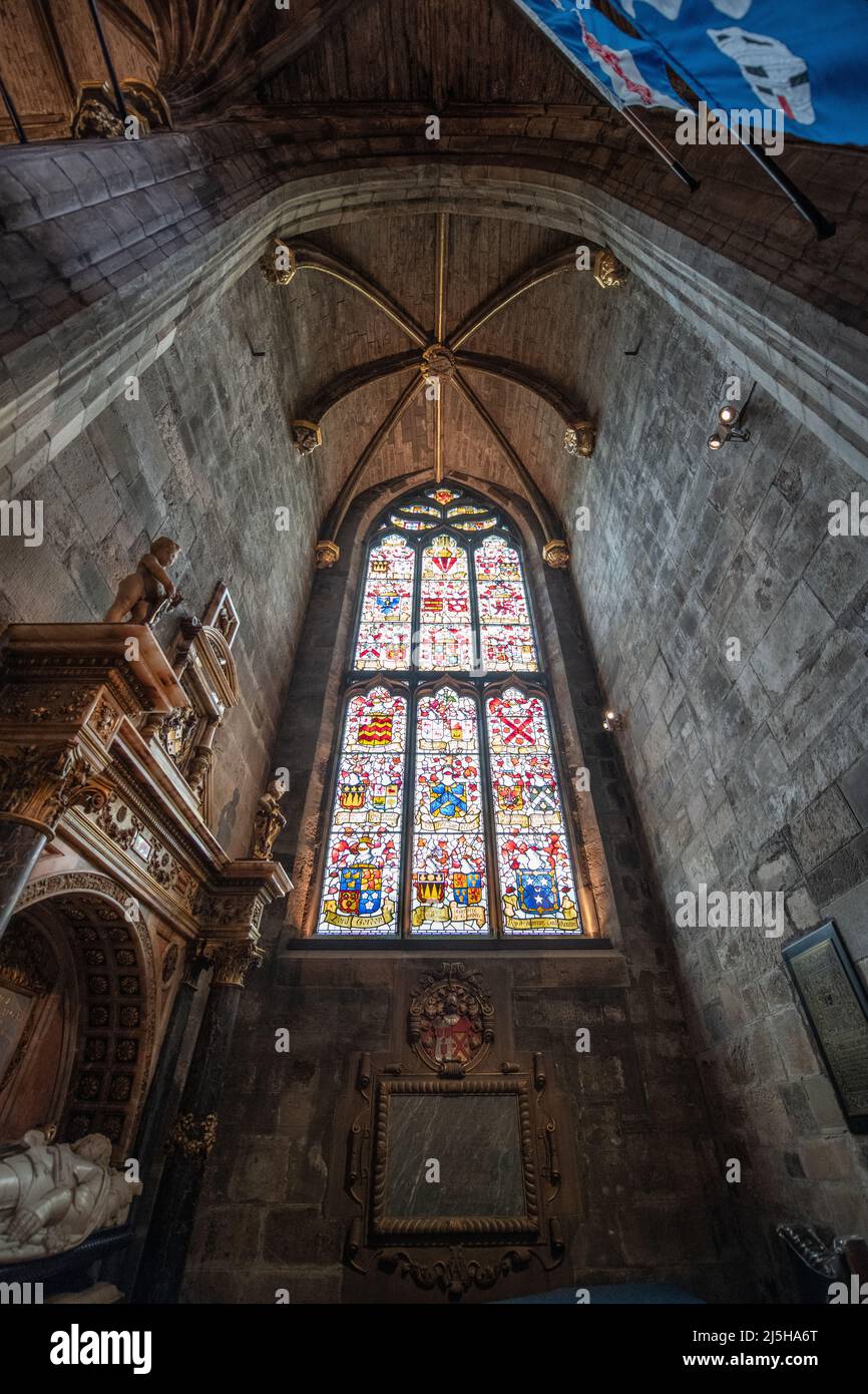 interior of St Giles Cathedral, Edinburgh, Scotland Stock Photo - Alamy