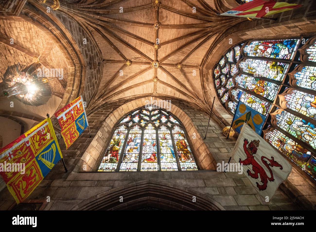 interior of St Giles Cathedral, Edinburgh, Scotland Stock Photo - Alamy