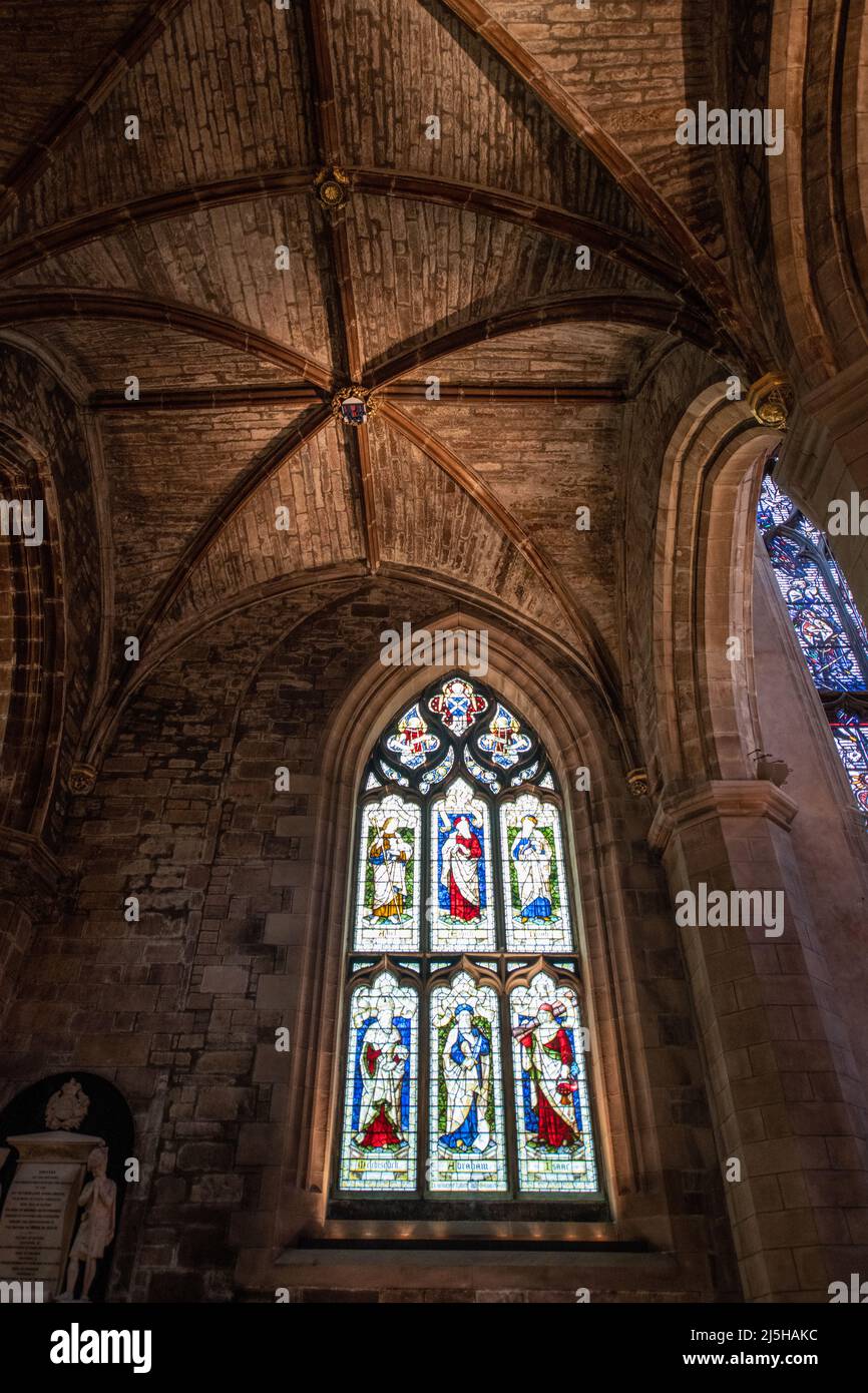 interior of St Giles Cathedral, Edinburgh, Scotland Stock Photo - Alamy
