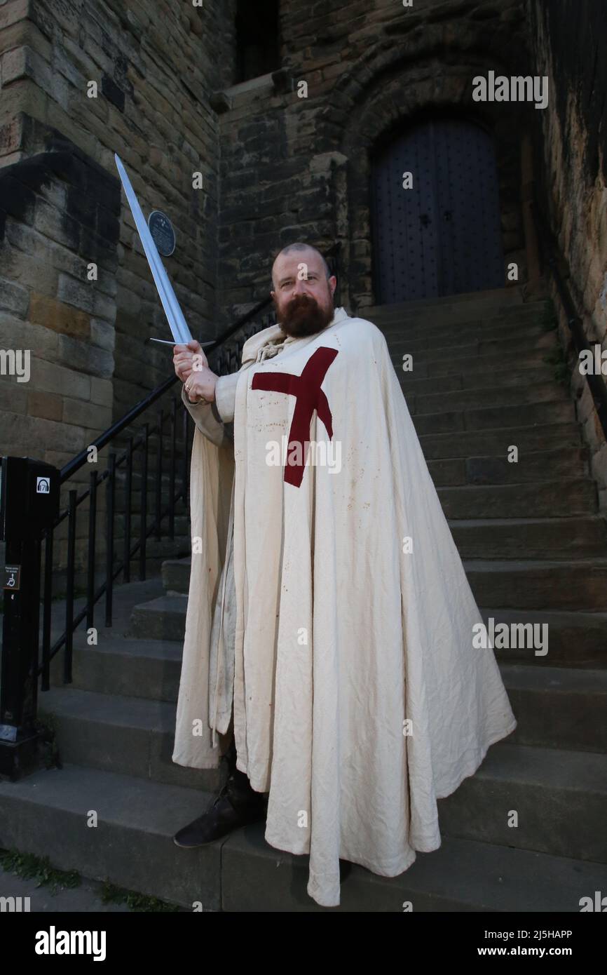 St George the Knight tells stories of knightly exploits and legends ...