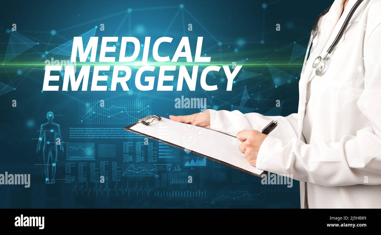 doctor writes notes on the clipboard, medical diagnosis concept Stock ...
