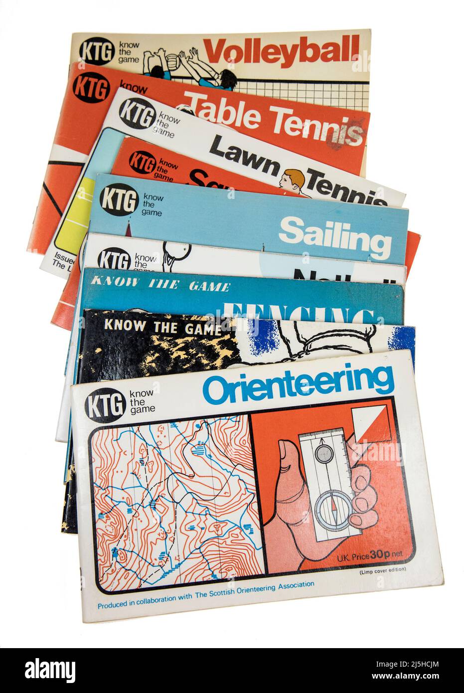 Know the Game instruction books for sports activities, UK Stock Photo ...