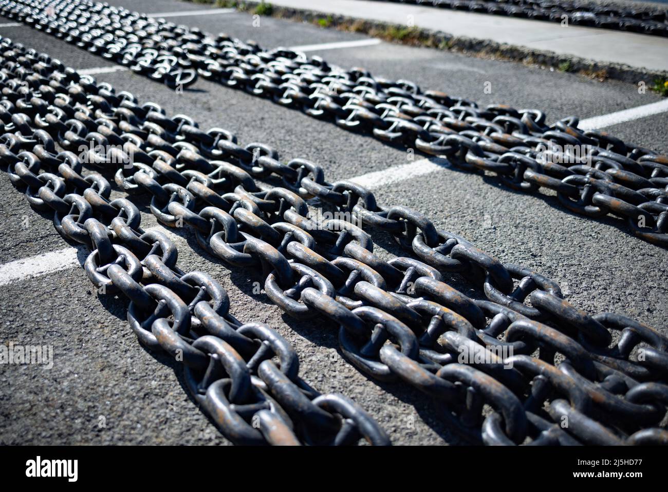 Mooring rope large ferry ship hi-res stock photography and images - Alamy