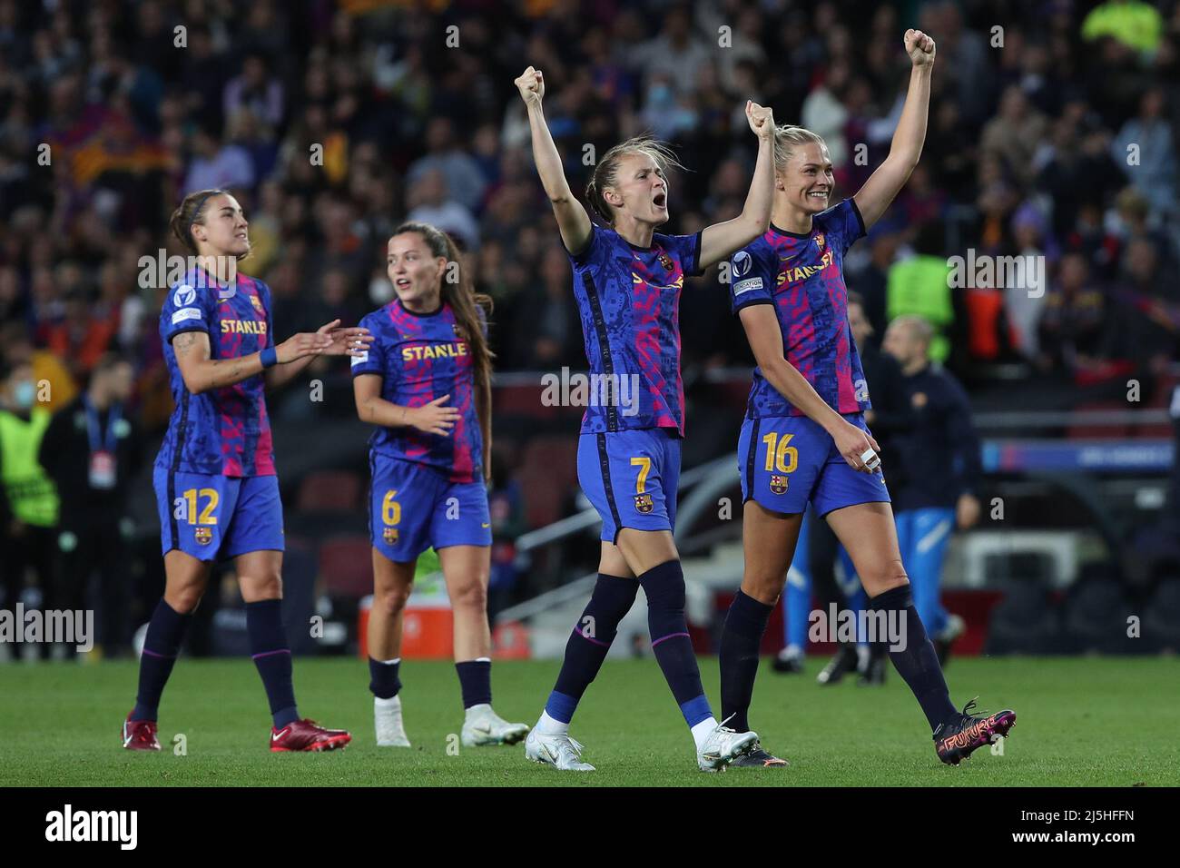 Caroline graham hansen of fc barcelona hi-res stock photography and ...