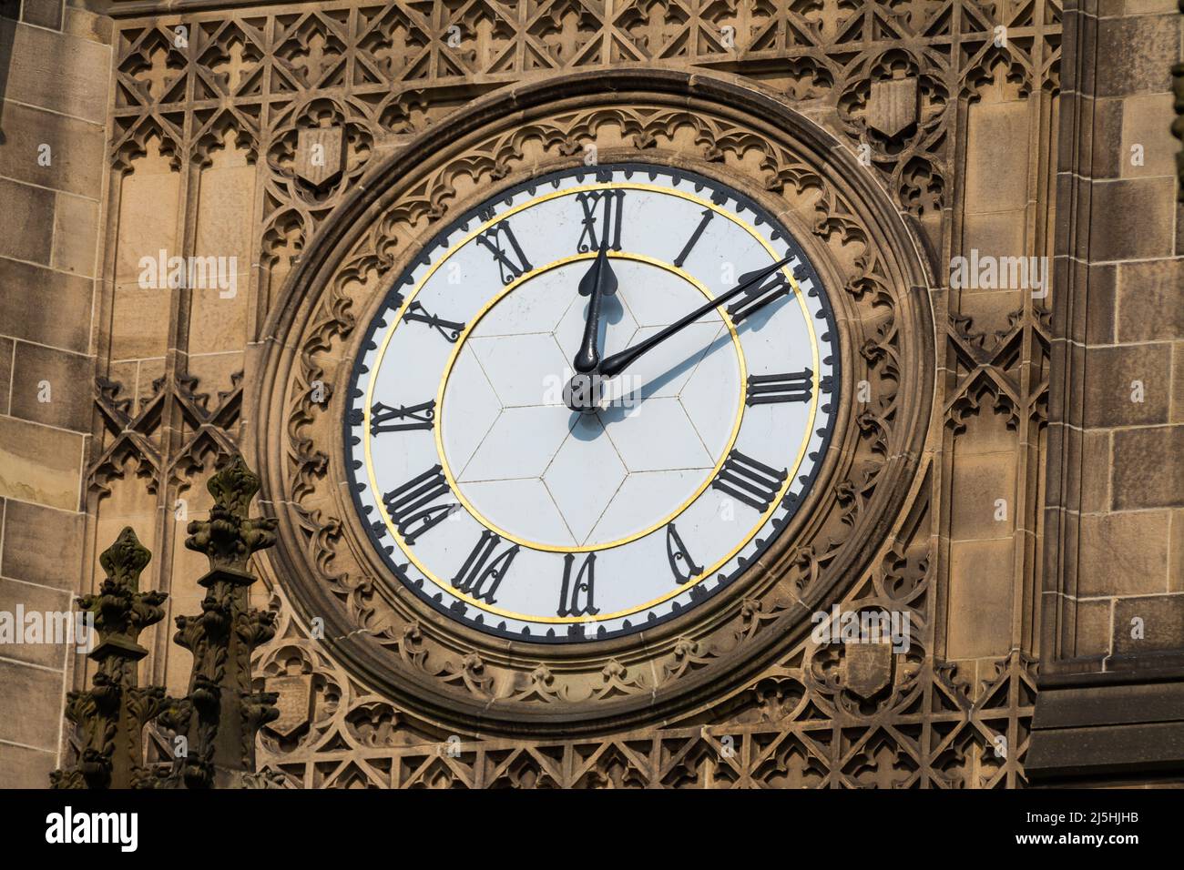 Detail of manchester cathedral hi-res stock photography and images - Alamy