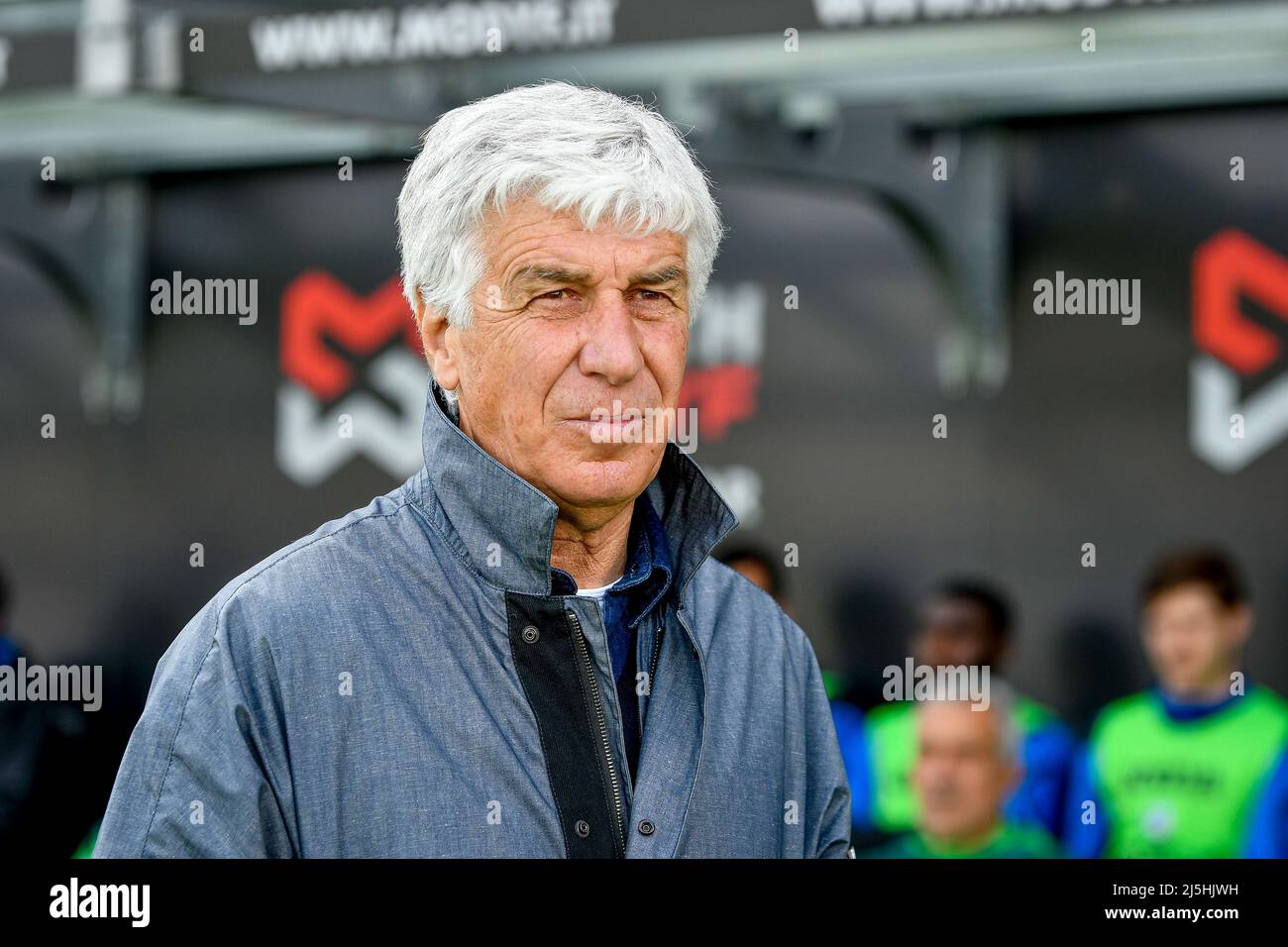Pier Luigi Penzo stadium, Venice, Italy, April 23, 2022, Atalanta's ...