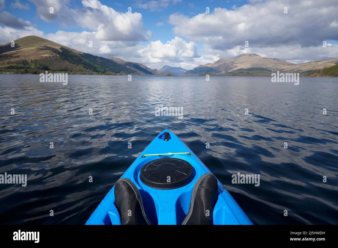 Loch lomond canoe hi-res stock photography and images - Alamy