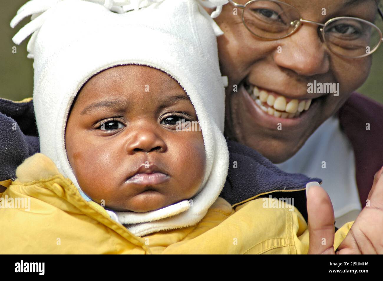 AFrician American Black child Baby Stock Photo - Alamy