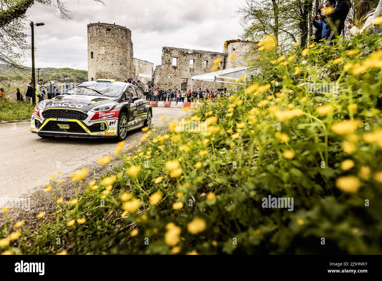 during the Croatia Rally 2022, 3rd round of the 2022 WRC World Rally ...