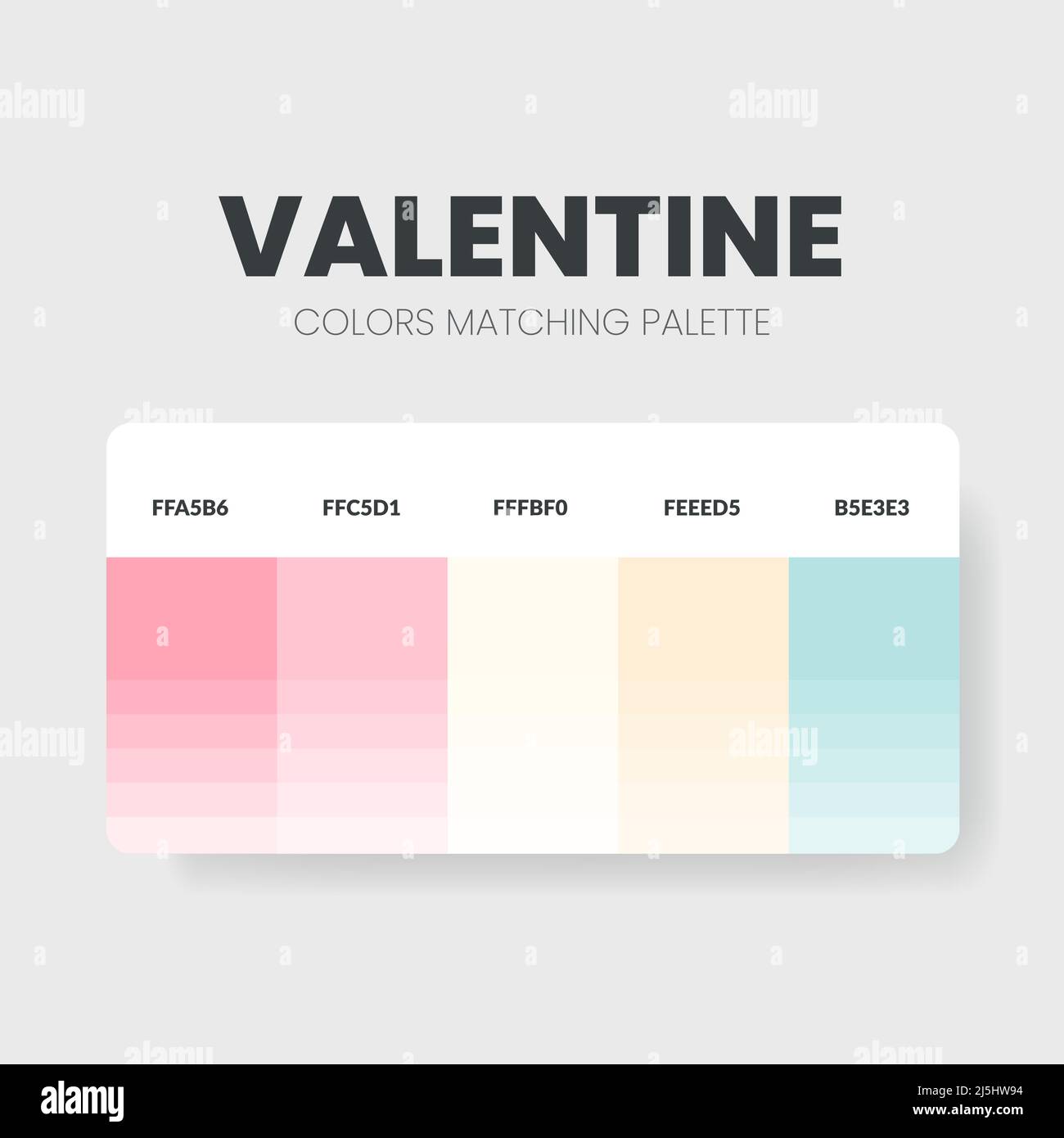 Fresh color matching palettes or color schemes are trends combinations ...