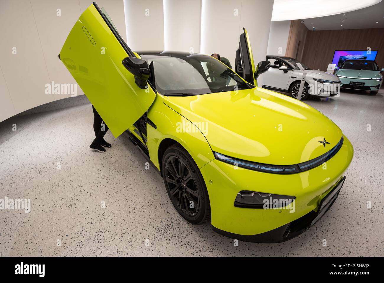 Westfield Mall, XPENG - Auto Showroom, Leidschendam, The Hague, The ...