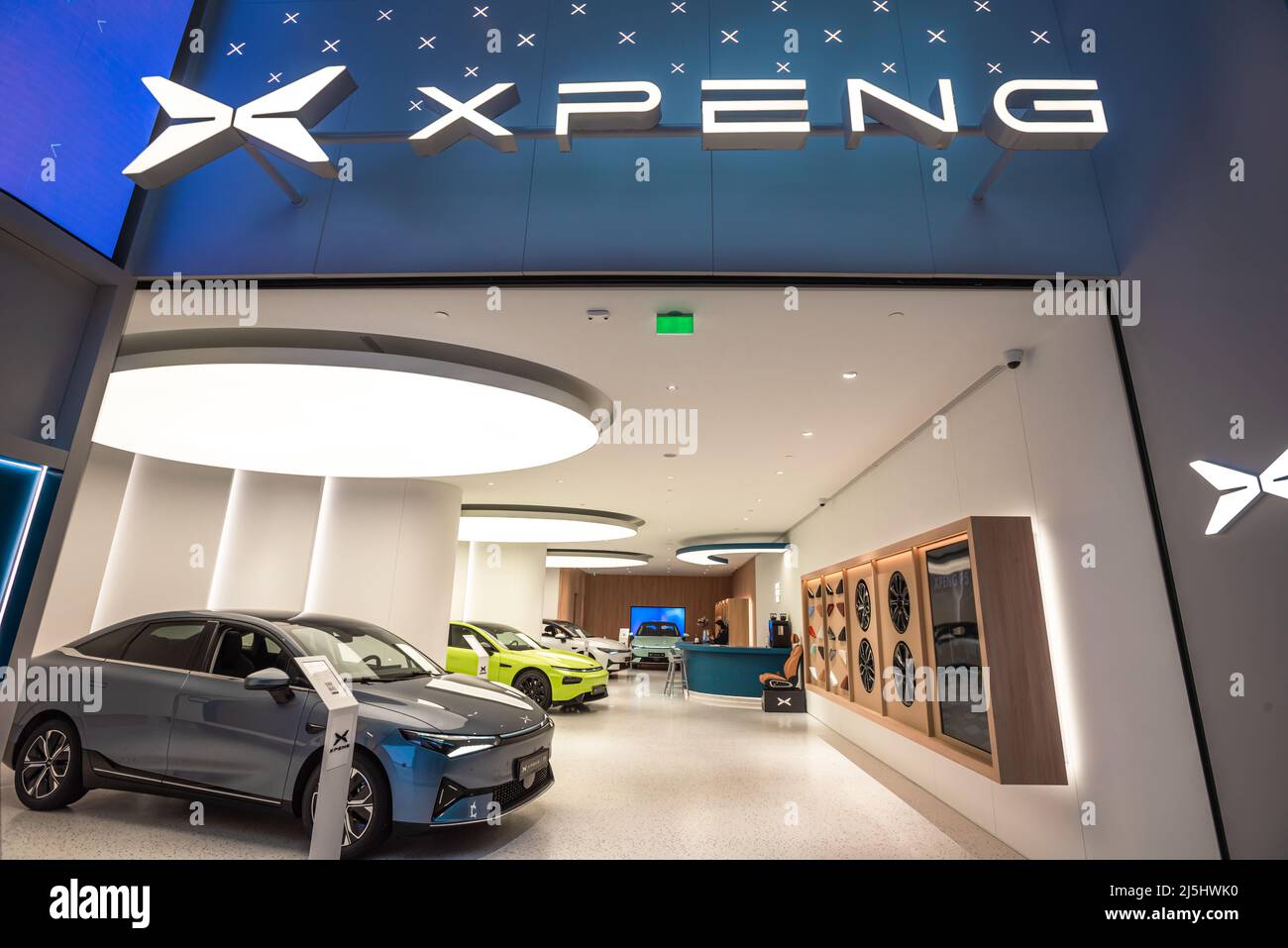 Westfield Mall, XPENG - Auto Showroom, Leidschendam, The Hague, The ...