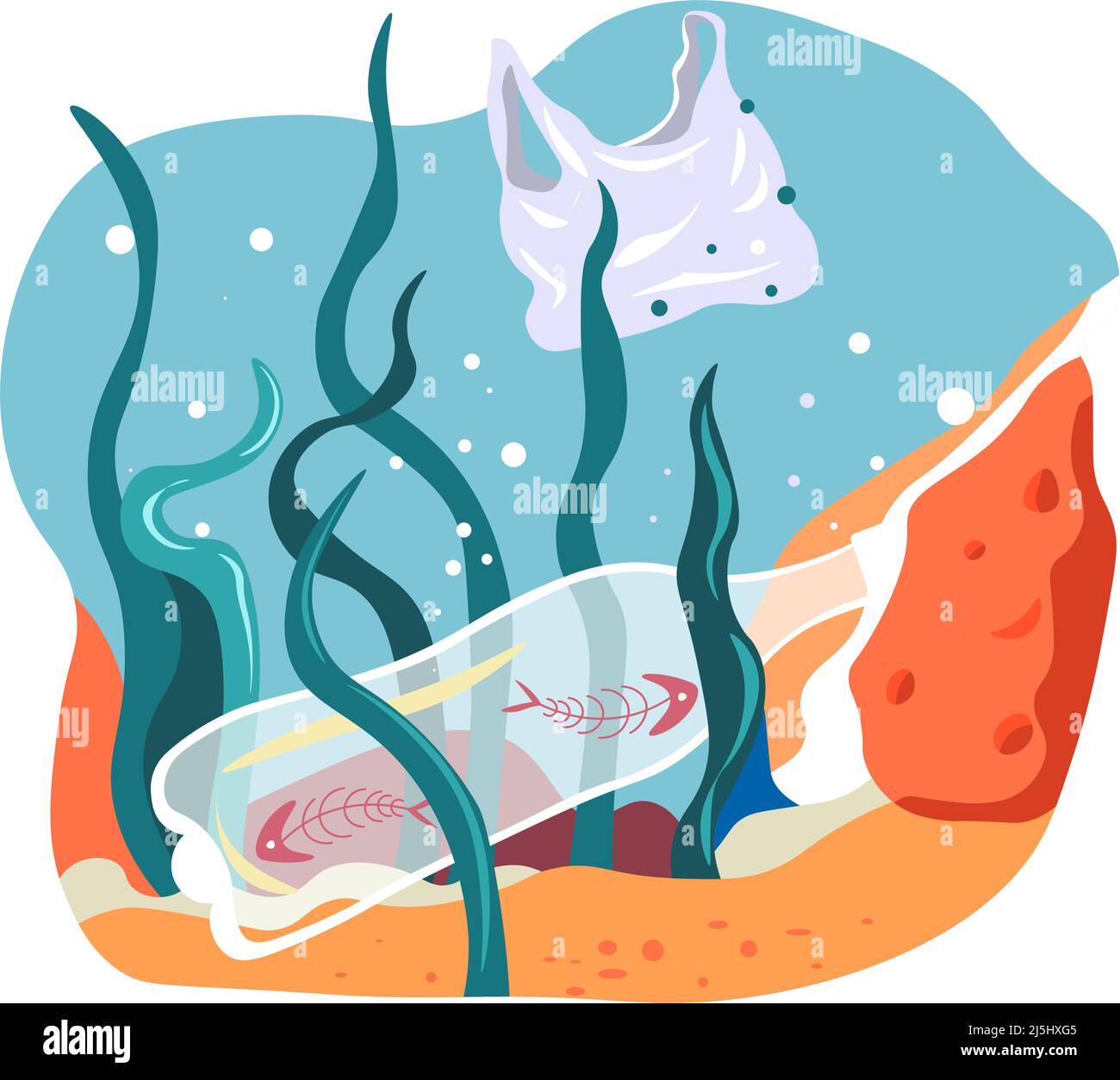 Polluted ocean fish Cut Out Stock Images & Pictures - Alamy