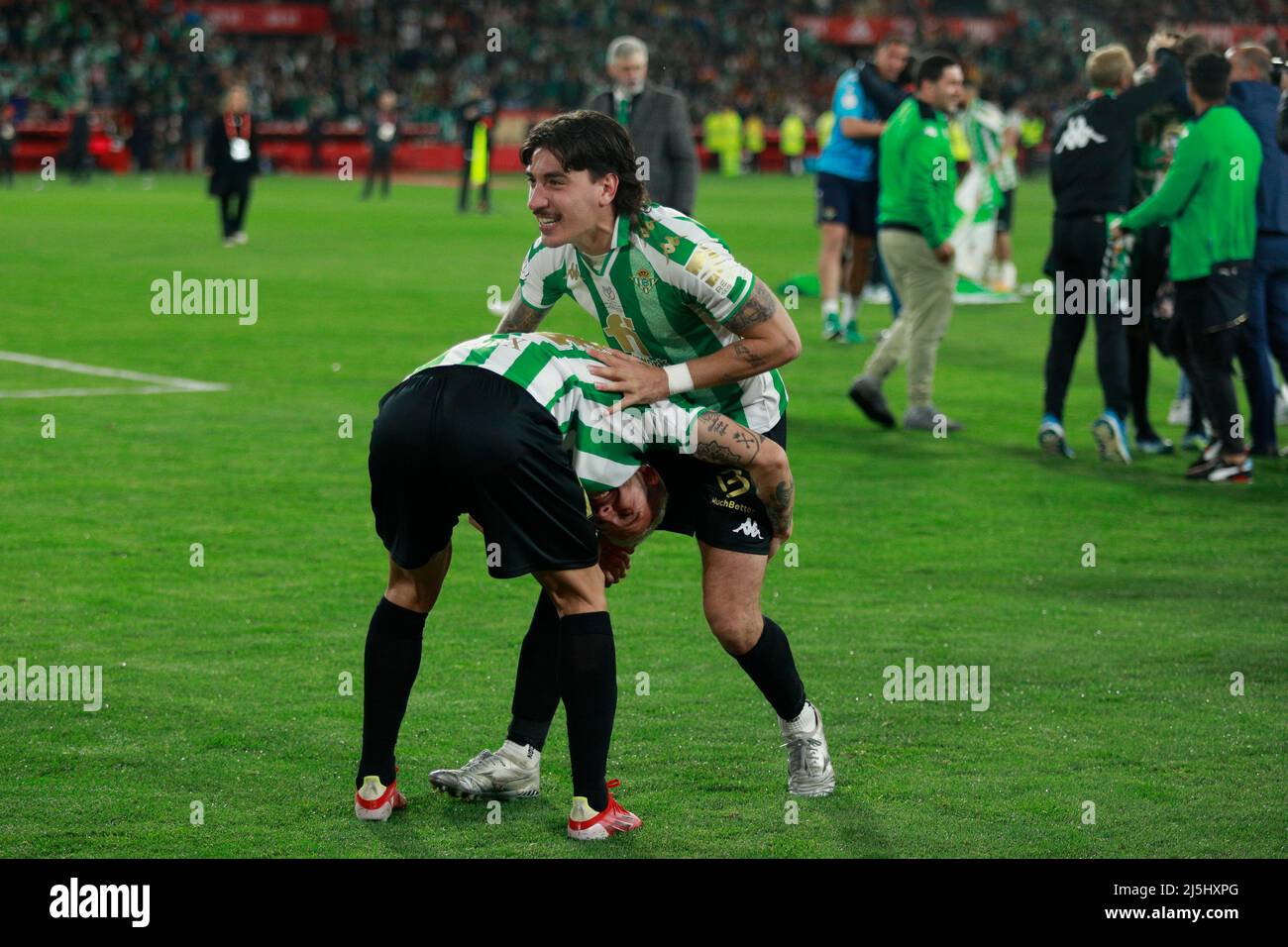 Real betis 2022 celebrating hi-res stock photography and images - Alamy