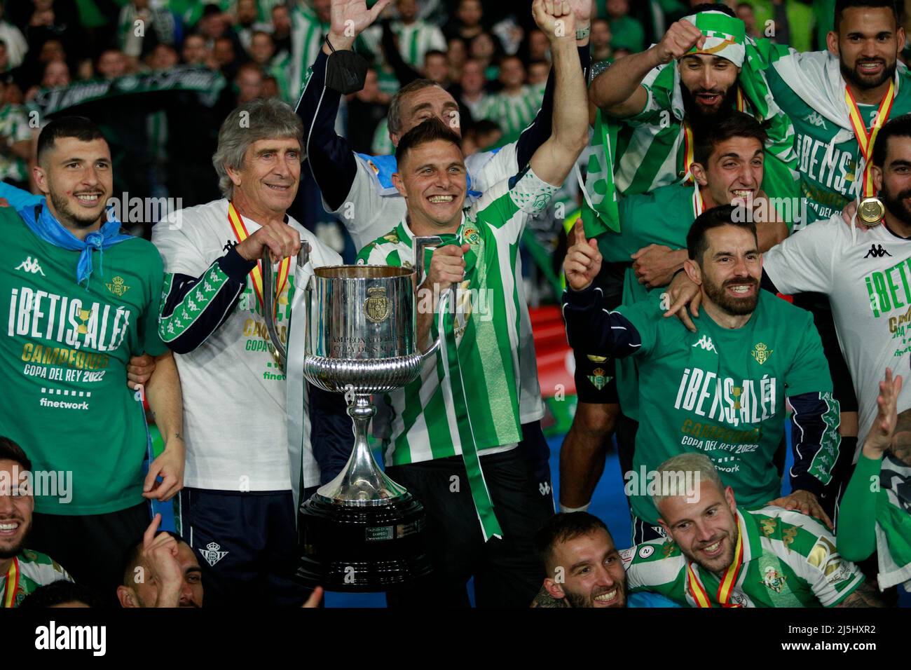 Real betis 2022 celebrating hi-res stock photography and images - Alamy