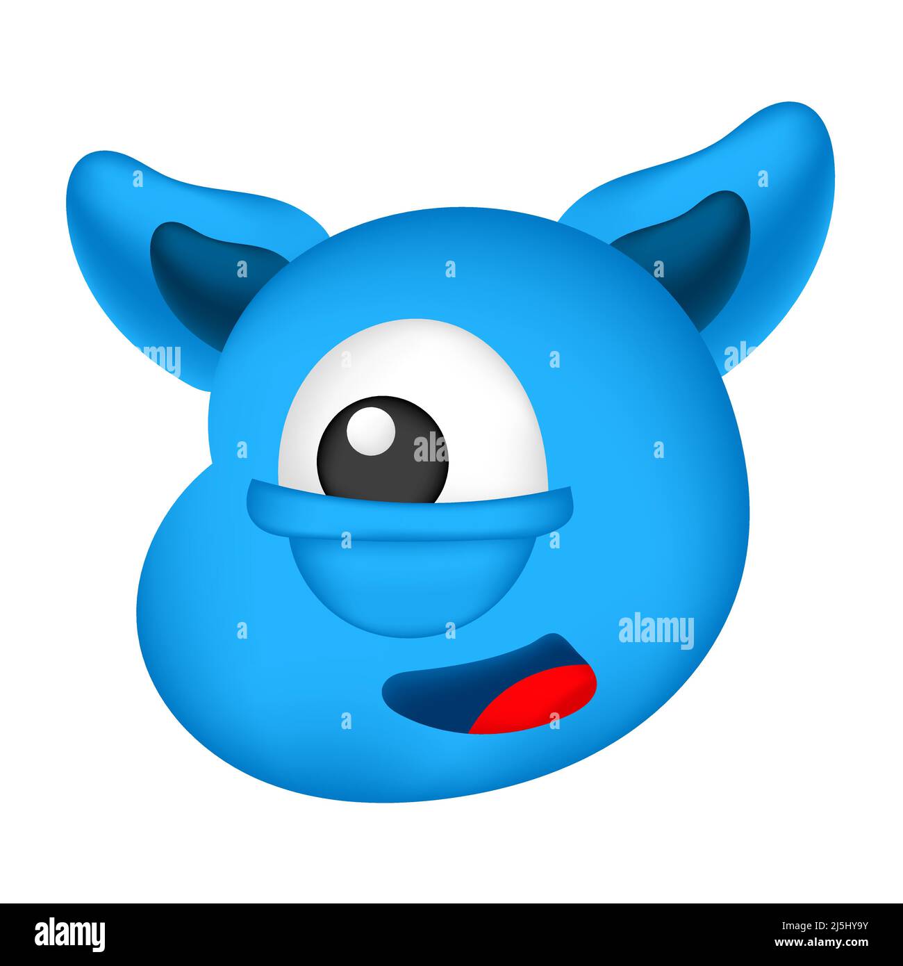 One Eyed Cat Head Smiling Face Stock Vector Image Art Alamy one-eyed-cat-head-smiling-face-stock-vector-image-art-alamy