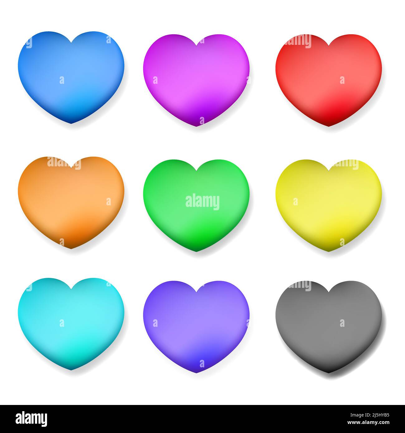 love texture mesh colors set Stock Vector Image & Art - Alamy